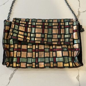 Jasper & Jeera | Bags | Jasper Jeera Metallic Bag | Poshmark